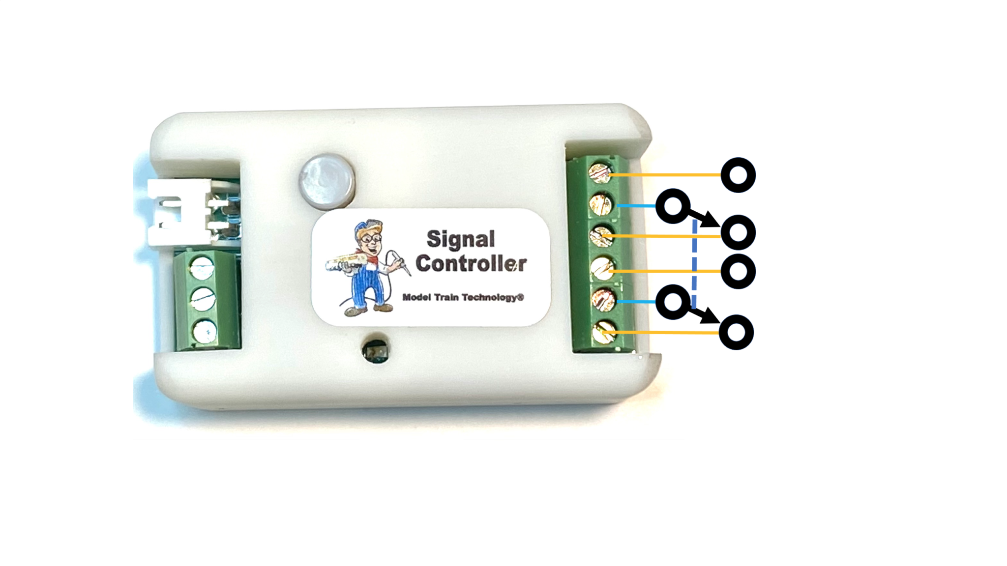 DCC Relay Controller (DPDT) - Signaling, Lighting & Animation